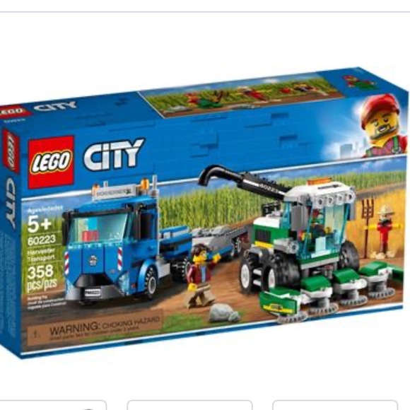 Lego | Toys | Lego City Harvester Transport Set 6223 New In Sealed Box ...